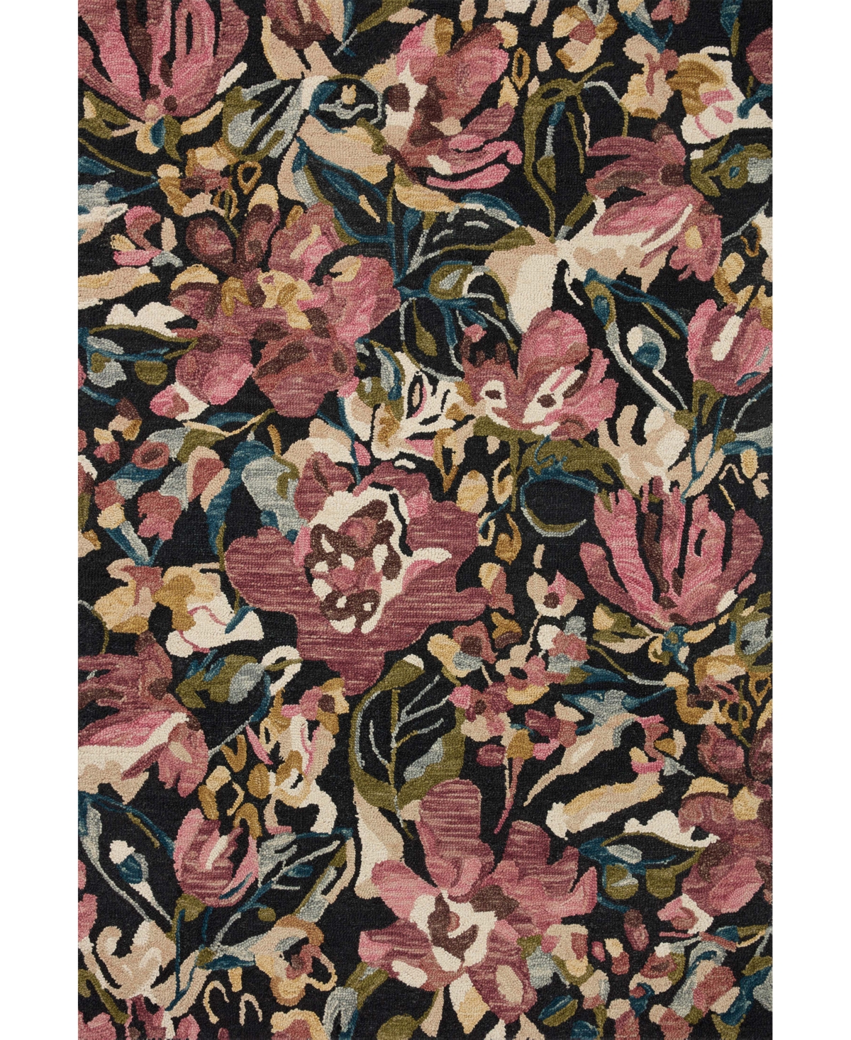 Click here for Loloi Belladonna Blm-01 79 x 99 Area Rug - Black... prices