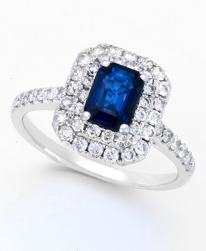 EFFY Collection Royale Bleu by EFFY Diffused Sapphire (1 ct. t.w.) and ...