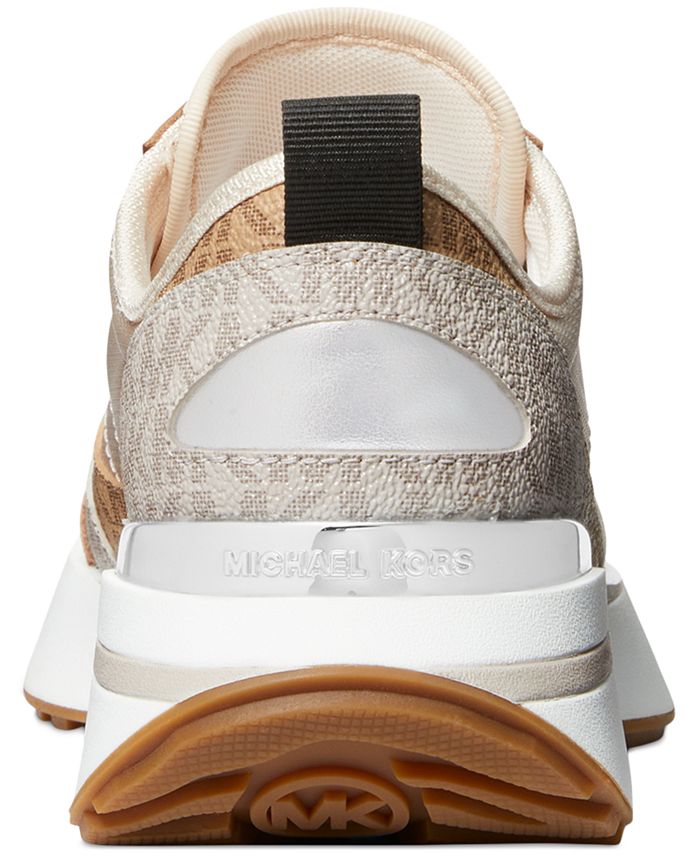Michael Kors Women's Flynn Sporty Lace-Up Trainer Running Sneakers - Macy's