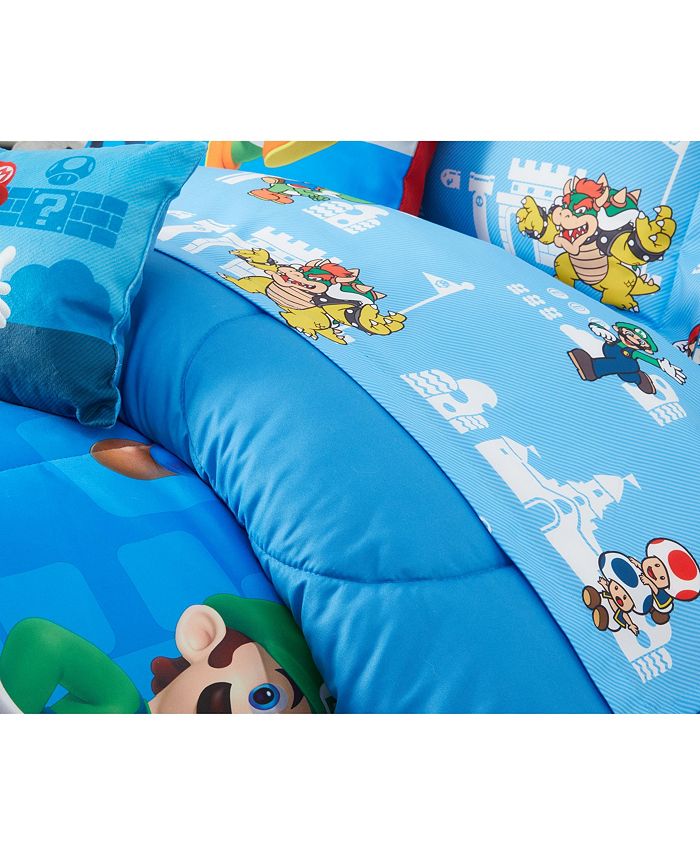 Super Mario Nintendo 6-Pc. Comforter Set, Twin - Macy's