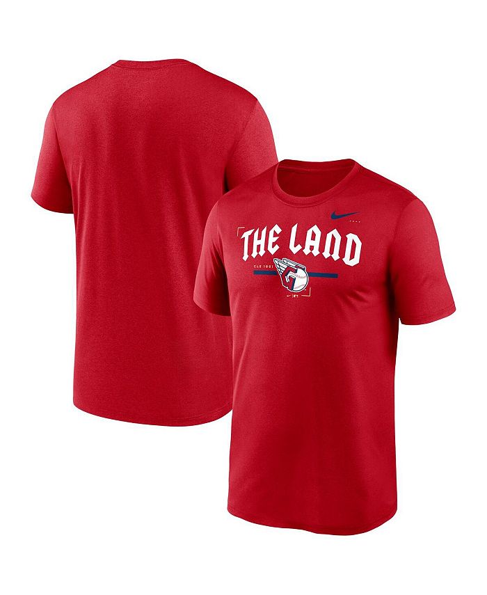 Nike Men's Red Cleveland Guardians Local Legend T-shirt - Macy's