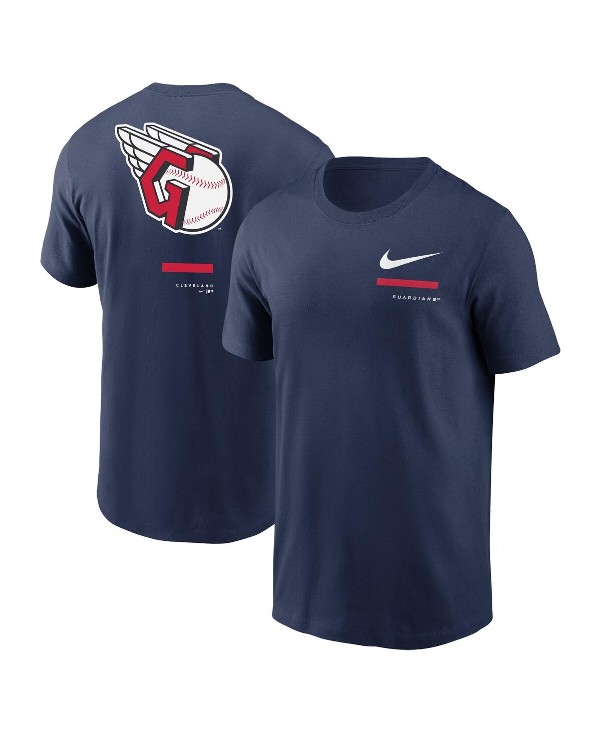 Click here for Mens Nike Navy Cleveland Guardians Over the Should... prices