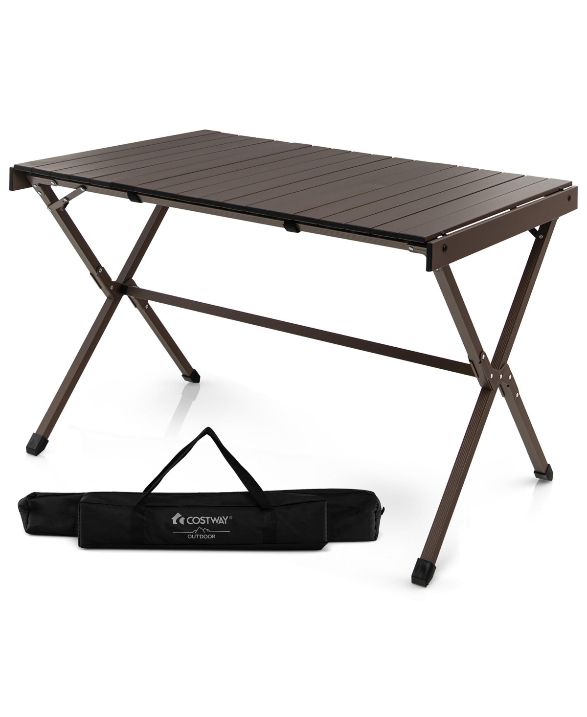 Click here for 4-6 Person Portable Aluminum Camping Table Lightwe... prices