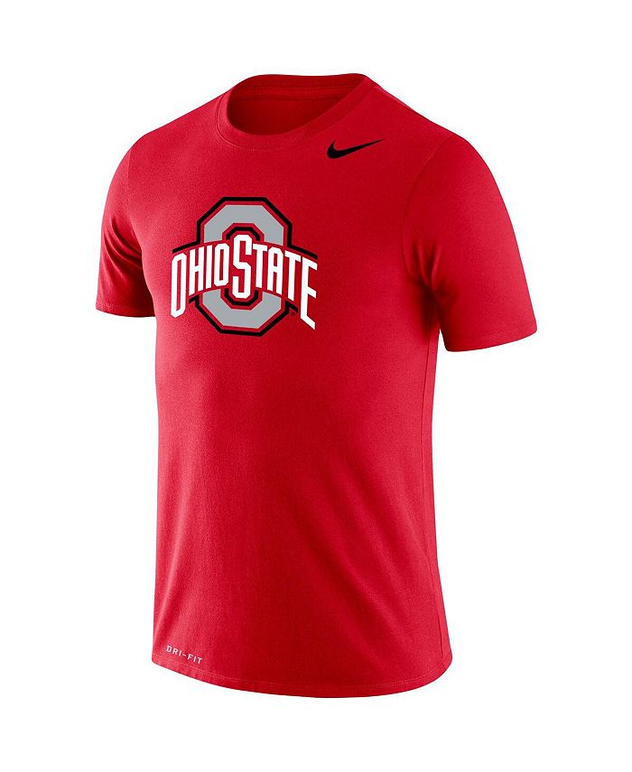 Nike Men's Scarlet Ohio State Buckeyes Big and Tall Legend Primary Logo ...