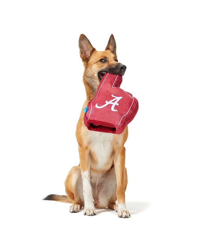 BARK Alabama Crimson Tide Top Dog Large Finger Dog Toy - Macy's