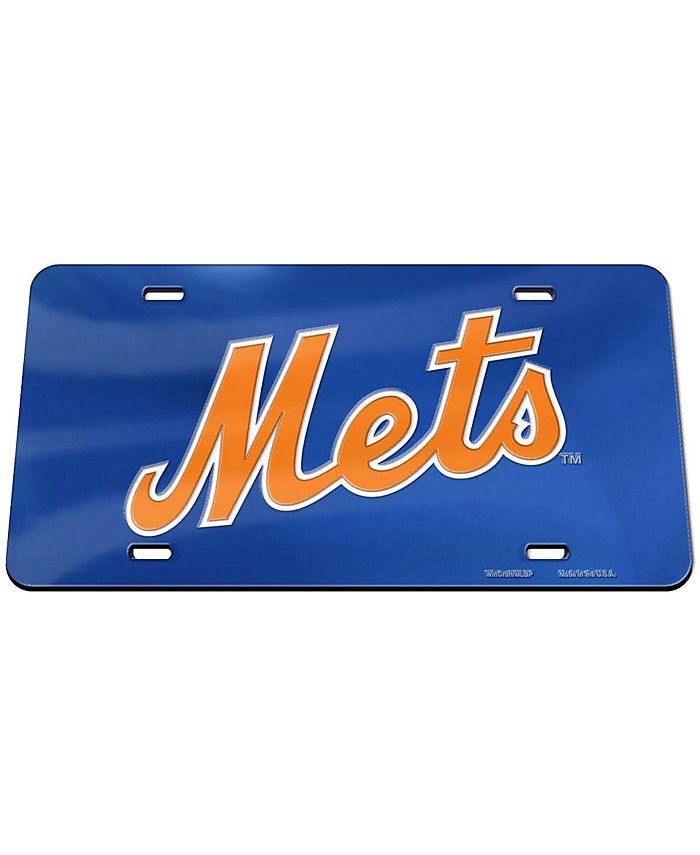 Wincraft New York Mets Crystal Mirror License Plate - Macy's