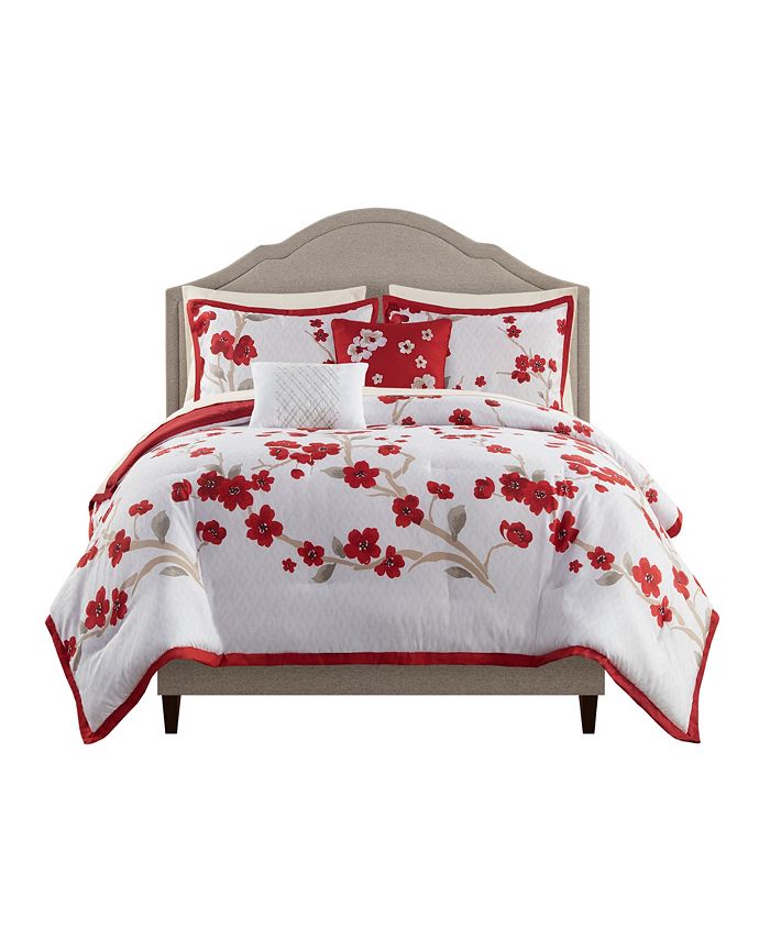 Addison Park Hana 9 Piece Comforter Set, King - Macy's