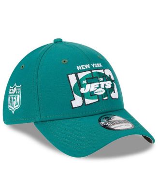 Men's New Era Gotham Green New York Jets 2023 NFL Draft 39THIRTY Flex ...
