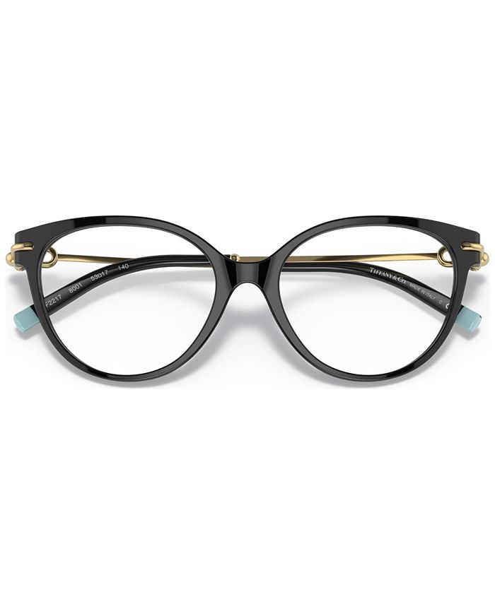 Tiffany & Co. Women's Cat Eye Eyeglasses, TF2217 53 - Macy's