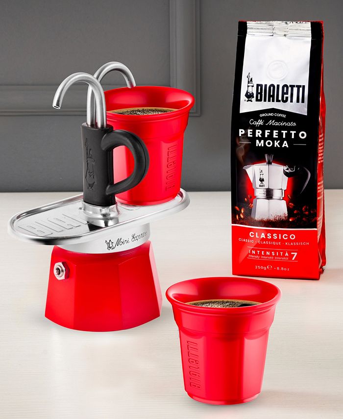 Bialetti Set Mini "R" 2TZ Plus 2 Bicchierini Coffeemaker - Macy's