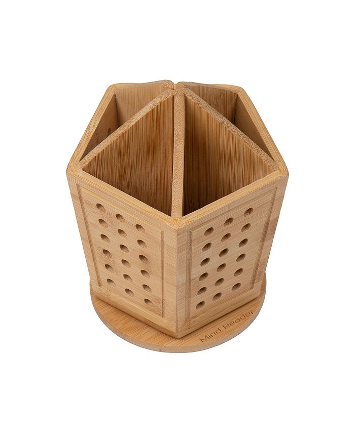 Mind Reader Lattice Collection, 5-Section Pen Accessory Carousel ...