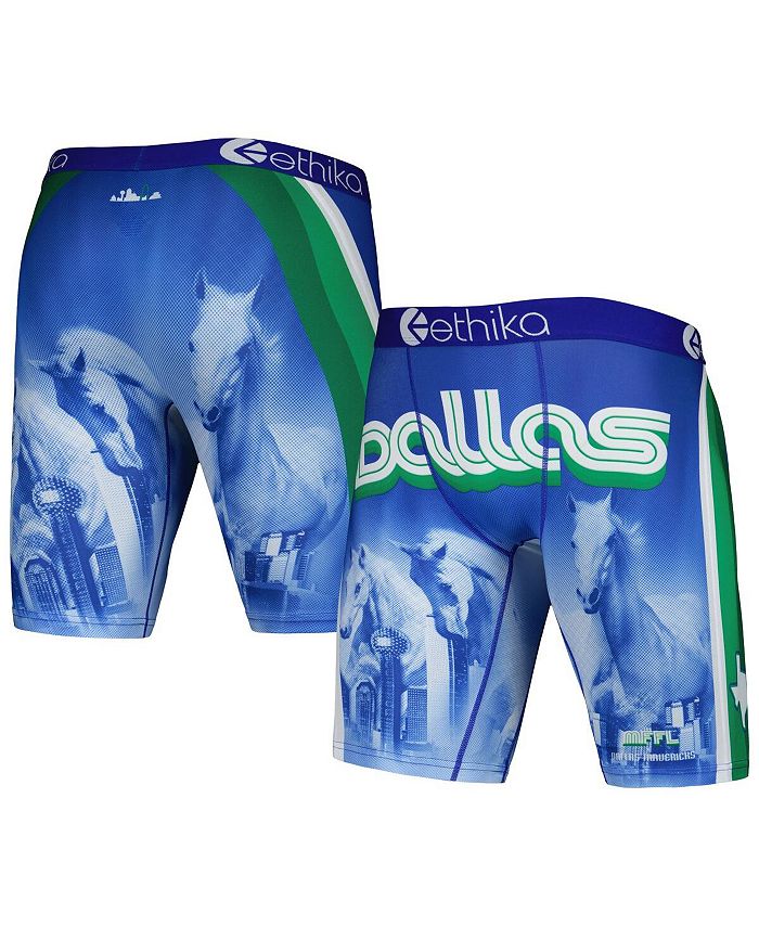 Ethika Men's Blue Dallas Mavericks City Edition Boxer Briefs - Macy's