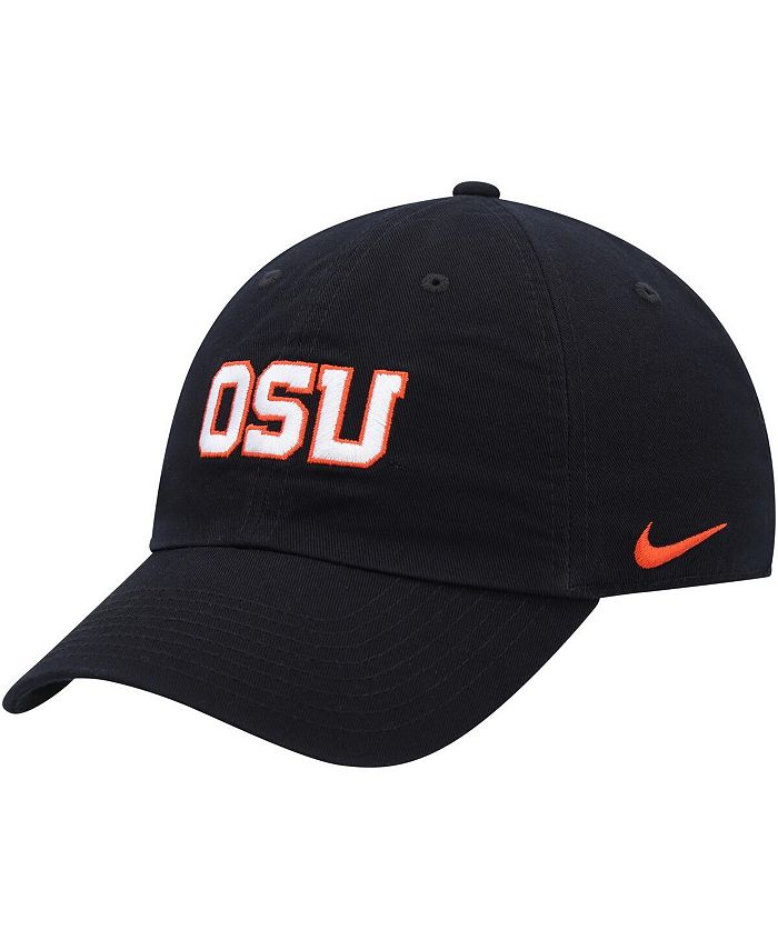 Nike Men's Black Oregon State Beavers Heritage86 Logo Adjustable Hat ...