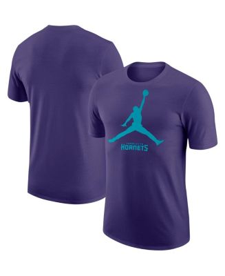 Men's Jordan Purple Charlotte Hornets Essential T-shirt - Macy's