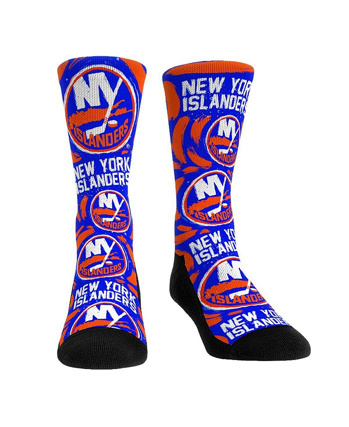 Rock 'Em Men's and Women's Socks New York Islanders Allover Logo and ...