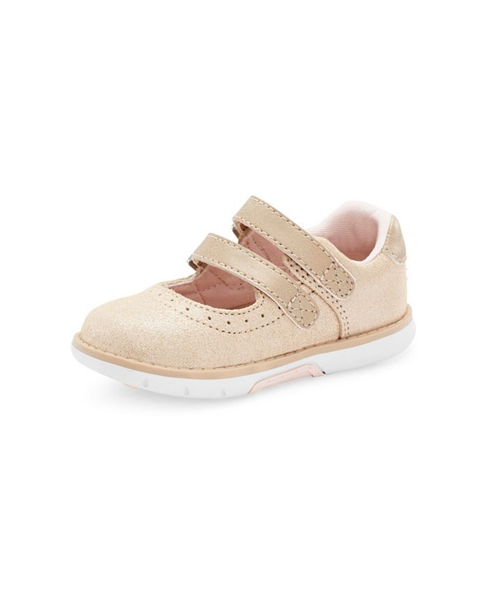 Stride Rite Toddler Girls SRTech Cordaline Leather Shoes - Macy's