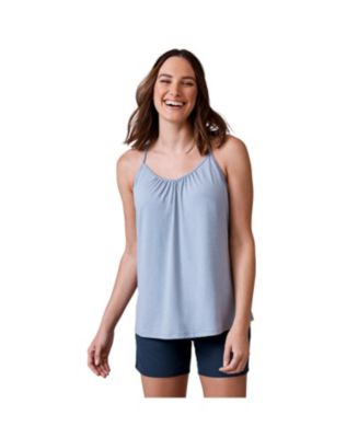 Free Country Women's Microtech Chill B Cool V-Neck Cami Top with Built ...