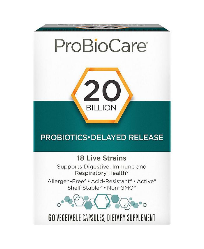 ProBioCare Probiotic - 20 Billion CFUs - Supports Digestive Health (60 ...