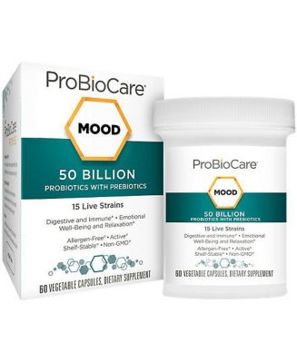 ProBioCare Mood - Probiotic with Mood Support -50 Billion CFU -Supports ...