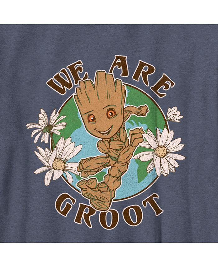 Marvel Boy's Guardians of the Galaxy Earth Day We Are Groot Child T ...
