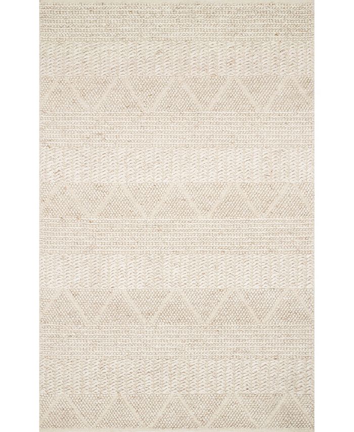 Magnolia Home by Joanna Gaines x Loloi Rowan ROW-01 2'3" x 3'9" Area ...