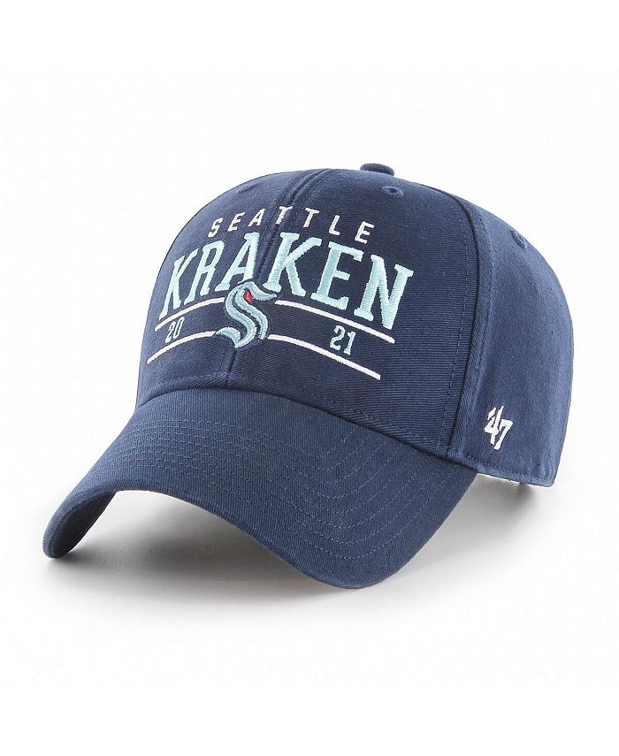 '47 Brand Men's Deep Sea Blue Seattle Kraken Centerline MVP Adjustable ...