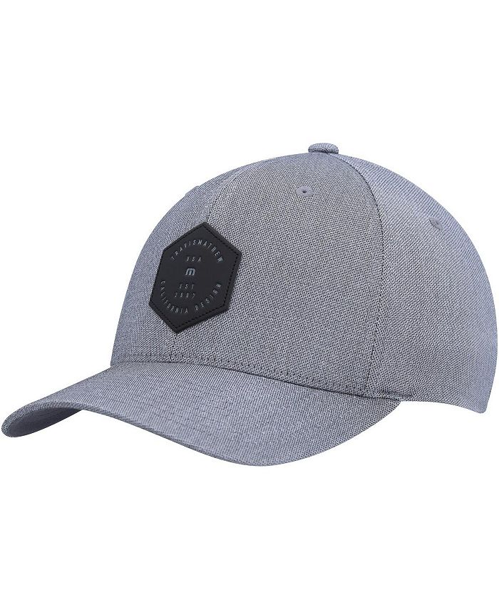 Travis Mathew Men's Heather Gray Dopp Flex Hat - Macy's
