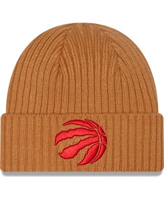 Men's New Era Light Bronze Toronto Raptors Core Classic Knit Hat - Macy's