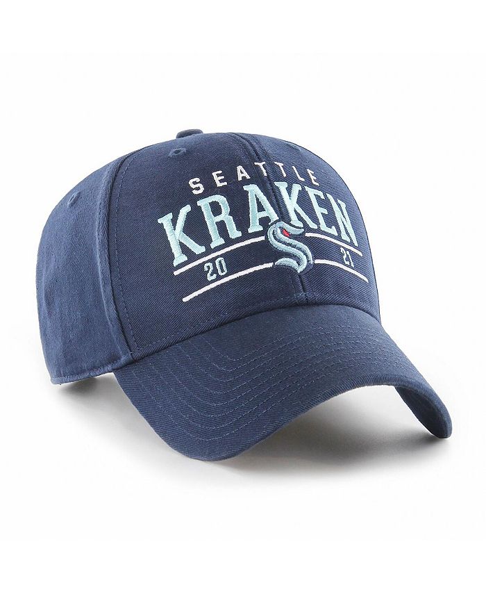 '47 Brand Men's Deep Sea Blue Seattle Kraken Centerline MVP Adjustable ...