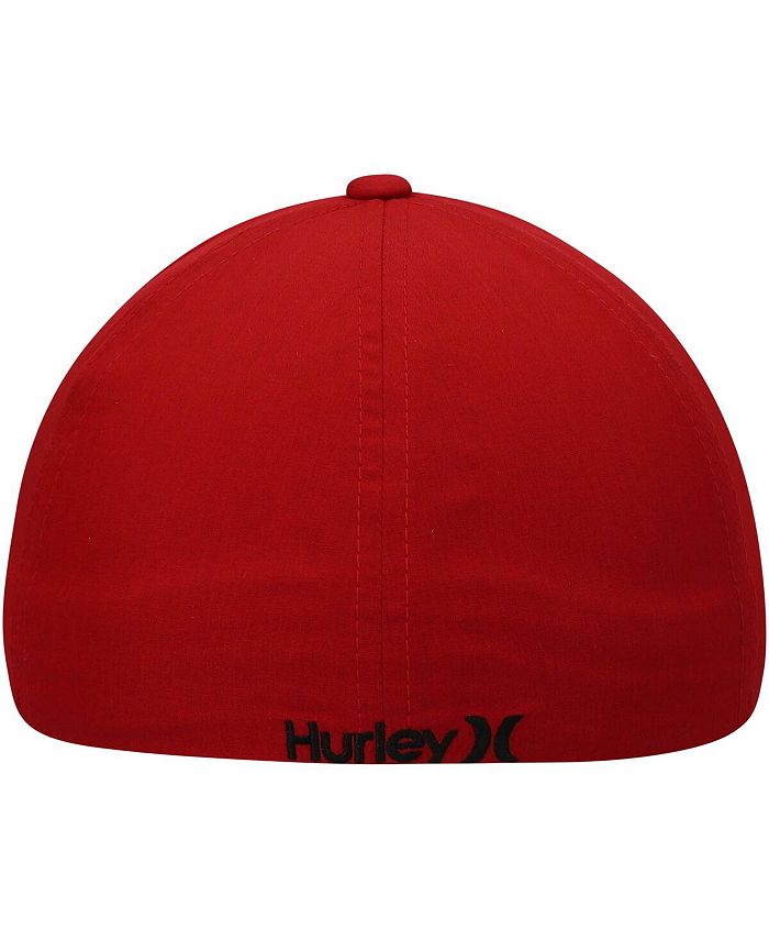 Hurley Men's Red Sonic H2O-Dri Phantom Flex Hat - Macy's
