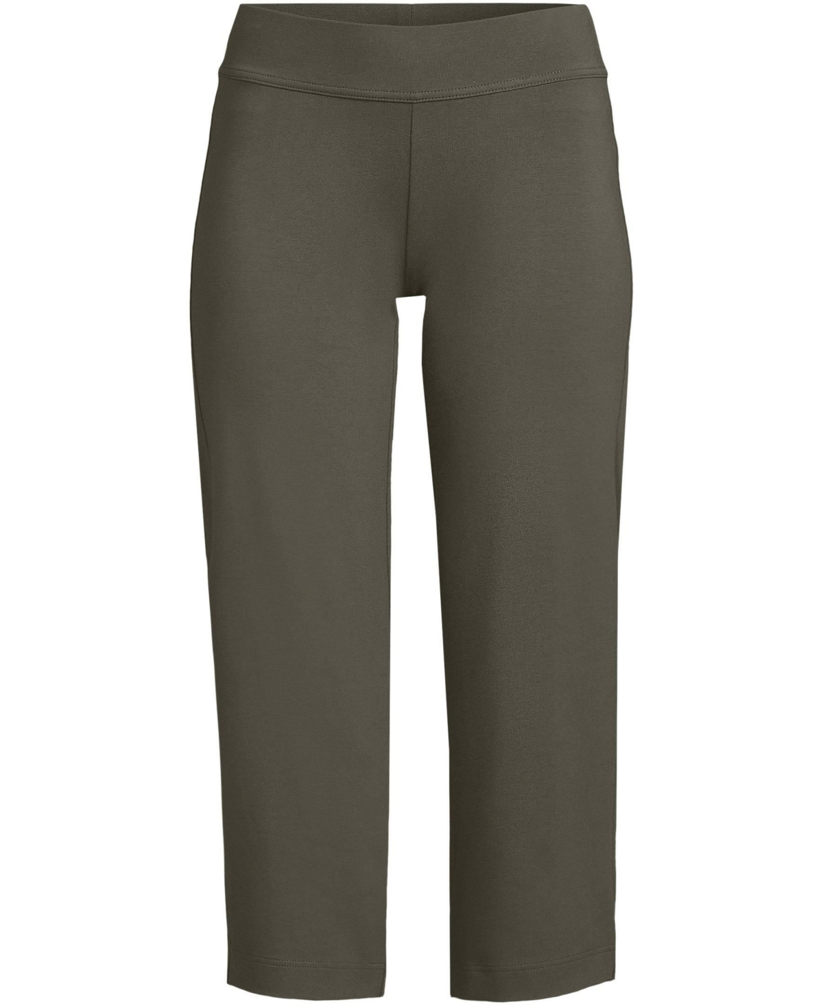 Click here for Lands End Womens Starfish Mid Rise Pull On Crop Pa... prices