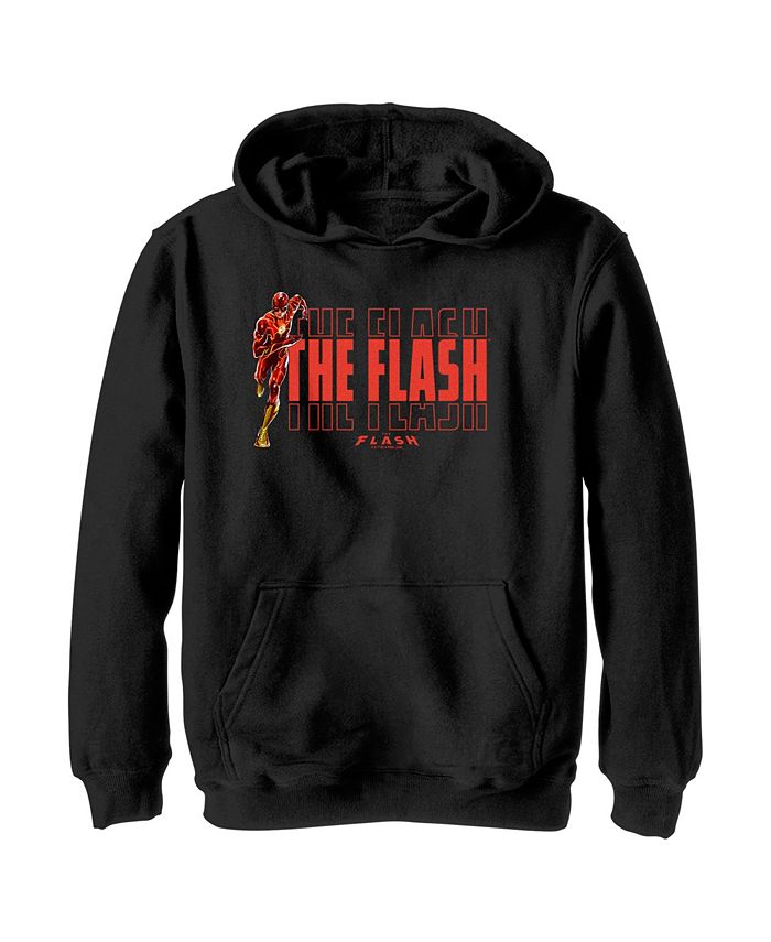 DC Comics Boy's The Flash Speedster Barry Allen Logo Child Pull Over ...