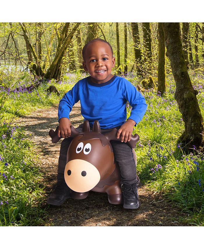 Farm Hoppers Wildlife Inflatable Bouncing Moose - Macy's