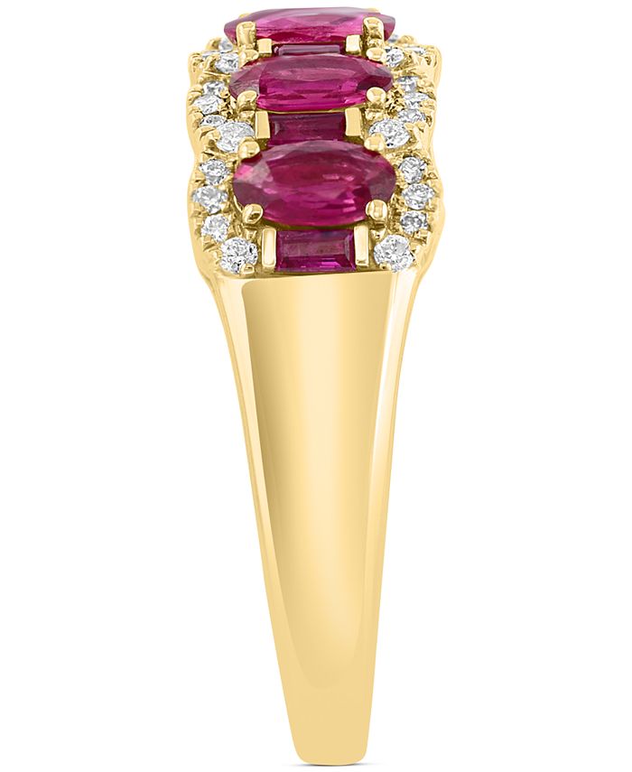 EFFY Collection EFFY® Ruby (1-1/4 ct. t.w.) & Diamond (1/4 ct. t.w ...