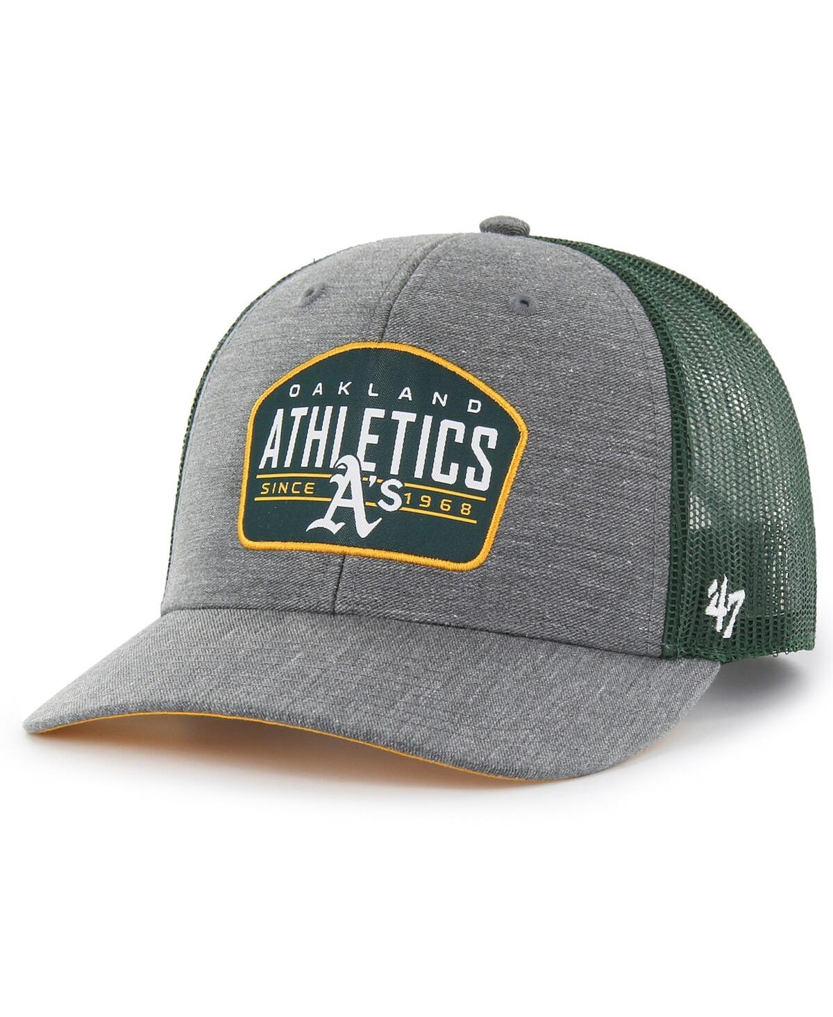 Click here for Mens 47 Brand Charcoal Oakland Athletics Slate Tru... prices