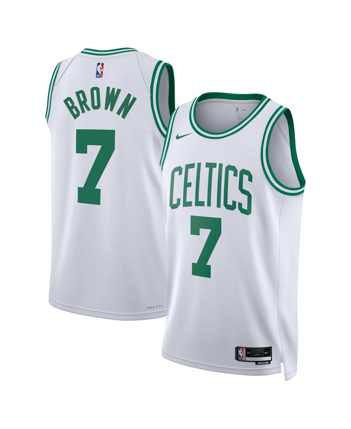 Click here for Mens and Womens Nike Jaylen Brown White Boston Cel... prices
