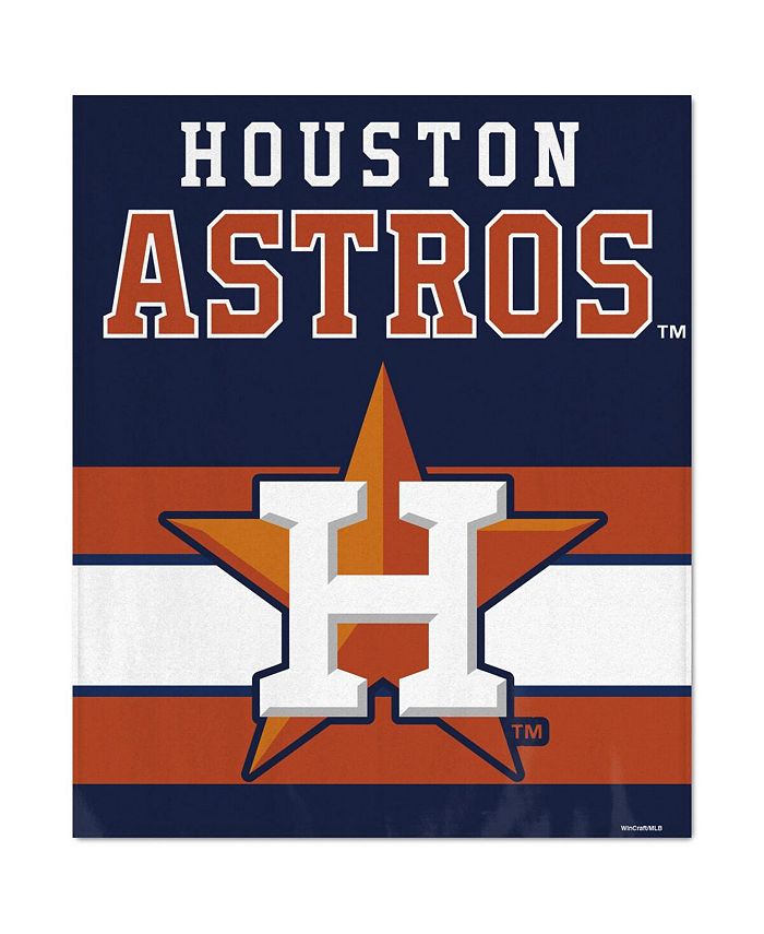 Wincraft Houston Astros Ultra Plush 50" x 60" Throw Blanket - Macy's