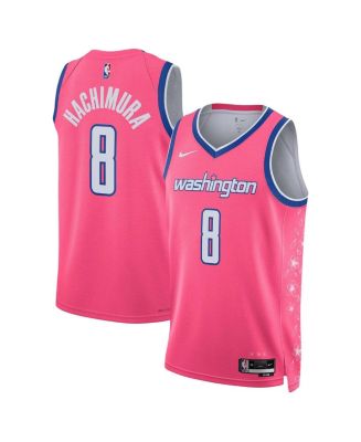 Men's Nike Rui Hachimura Pink Washington Wizards 2022/23 Swingman ...