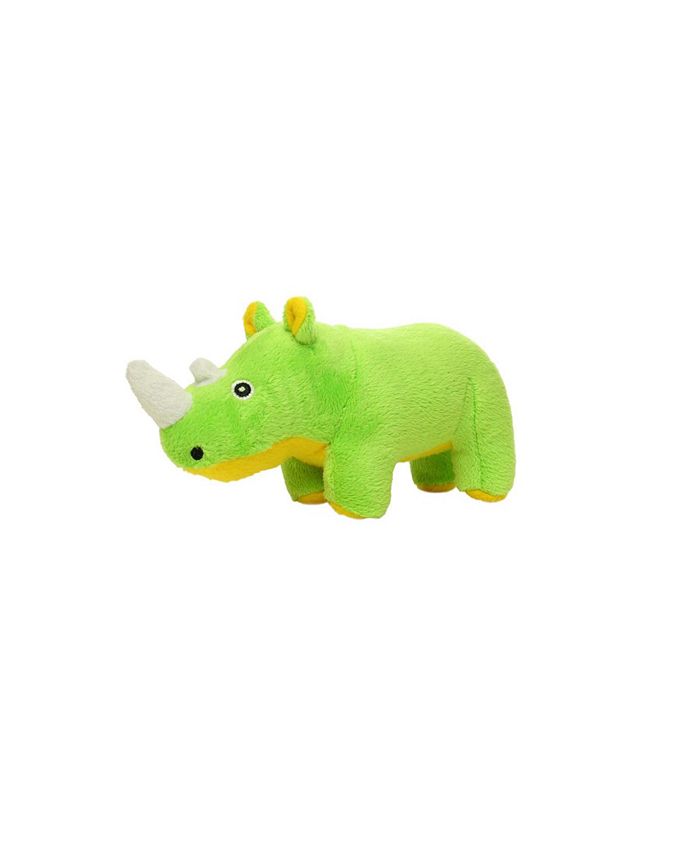 Mighty Jr Safari Rhinoceros Green, 2-Pack Dog Toys - Macy's