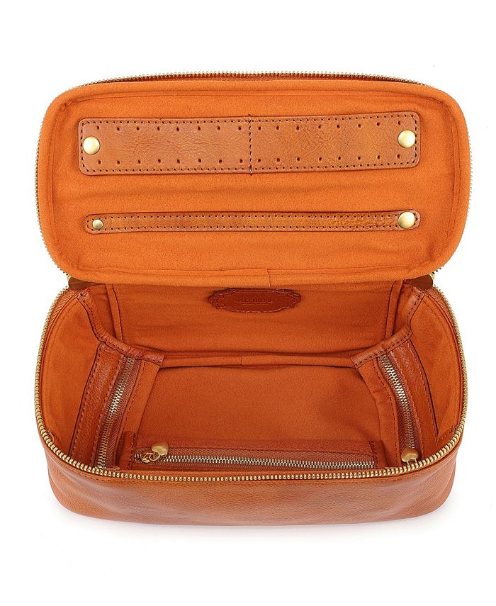 OLD TREND Celosia Rectangular Leather Jewelry Case - Macy's