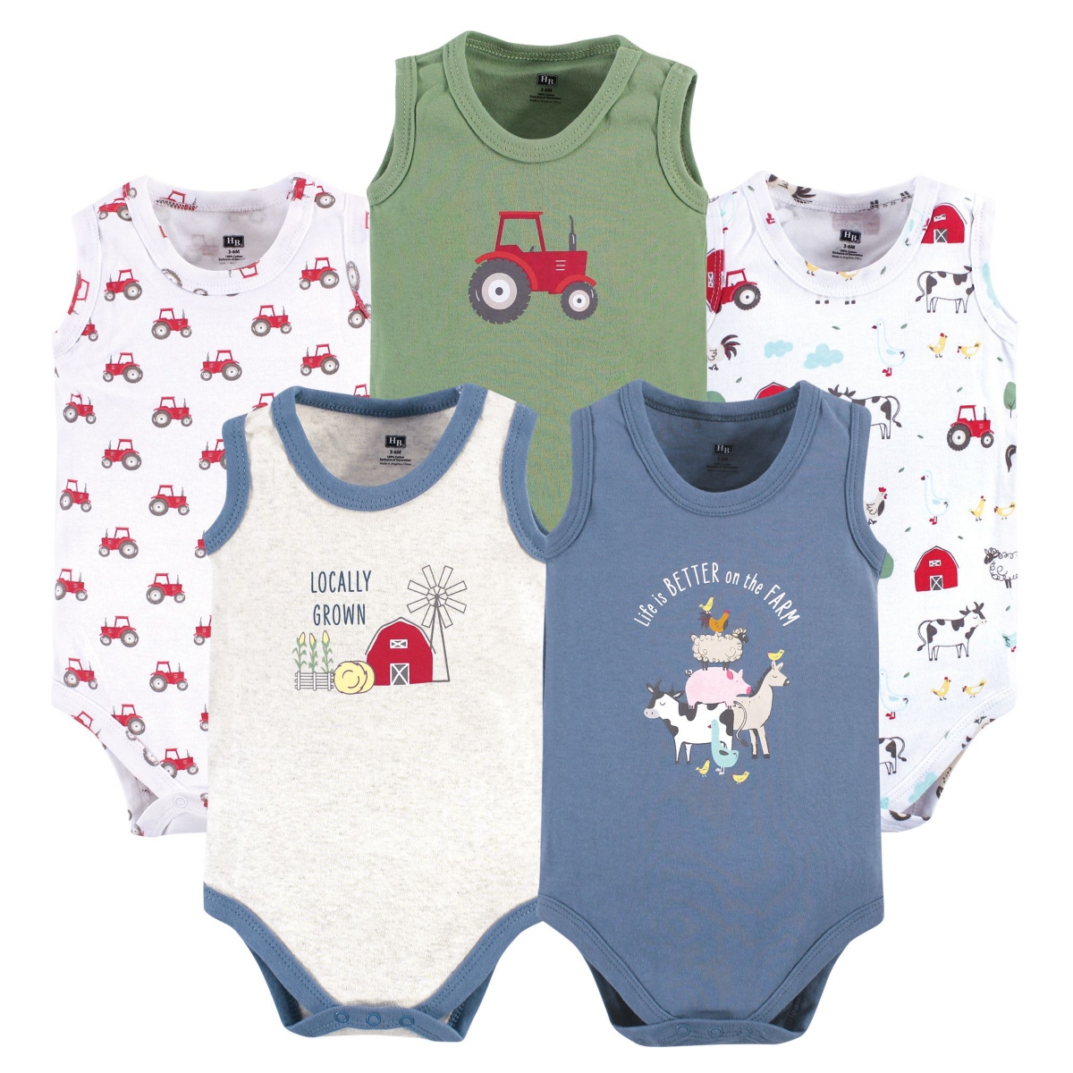 Click here for Hudson Baby Baby Girls Soft Everyday Cotton Bodysu... prices