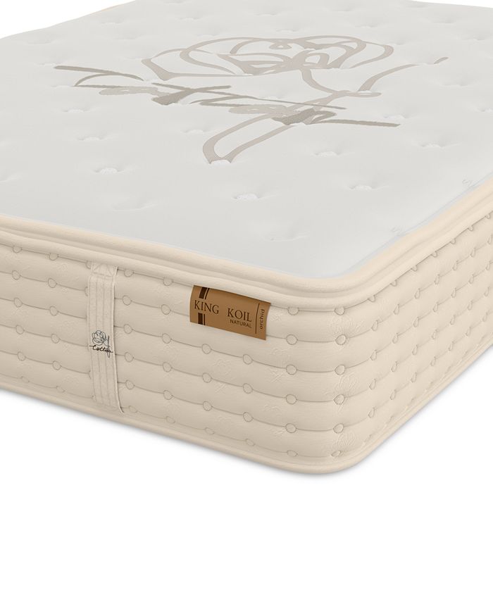 King Koil Natural Orchid Firm 14.5" HyBrid Mattress- King - Macy's