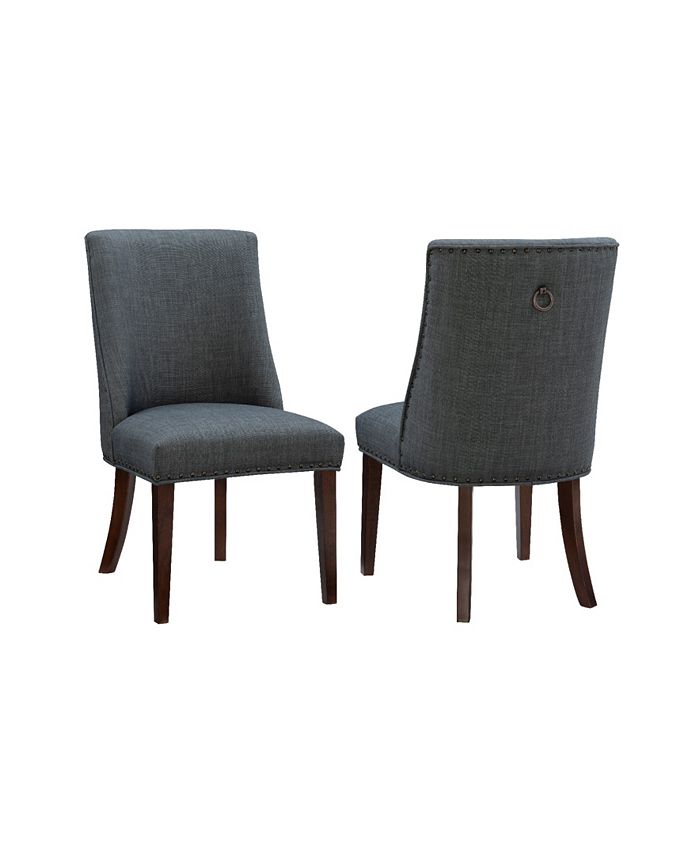 Linon Home Décor Powell Furniture Allard Upholstered Dining Chairs ...