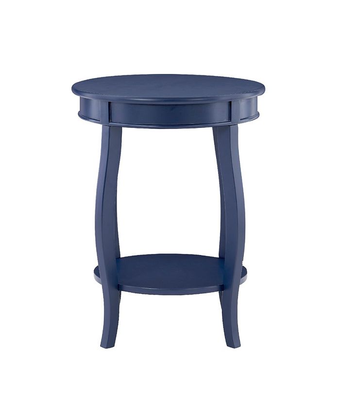 Linon Home Décor Powell Furniture Andover Round Side Table - Macy's