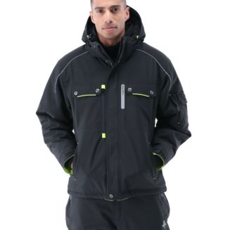 RefrigiWear Big & Tall Extreme Hooded Jacket Heavy-Duty Winter Coat ...