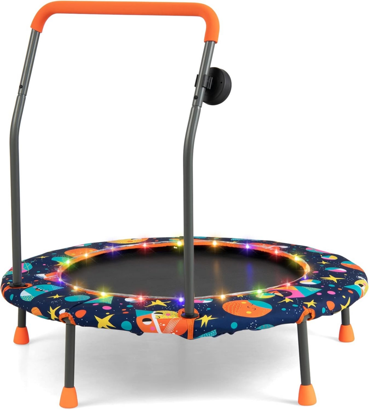 Click here for 36 Mini Toddler Trampoline W/Led Bluetooth Speaker... prices