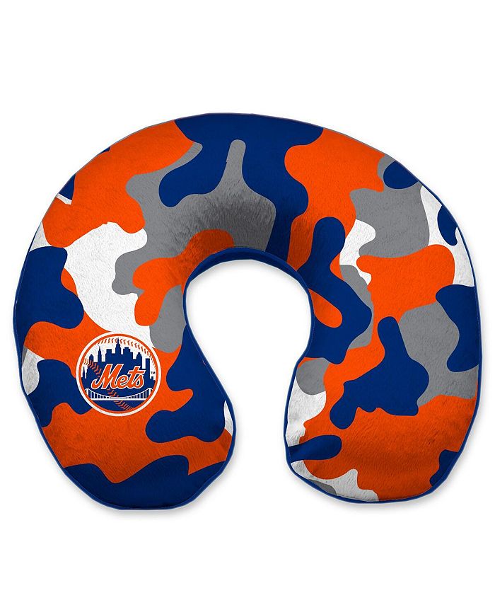 Pegasus Home Fashions New York Mets Camo Memory Foam Travel Pillow - Macy's