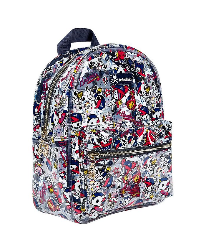 Tokidoki Youth Boys and Girls Atlanta Braves Clear Small Backpack - Macy's