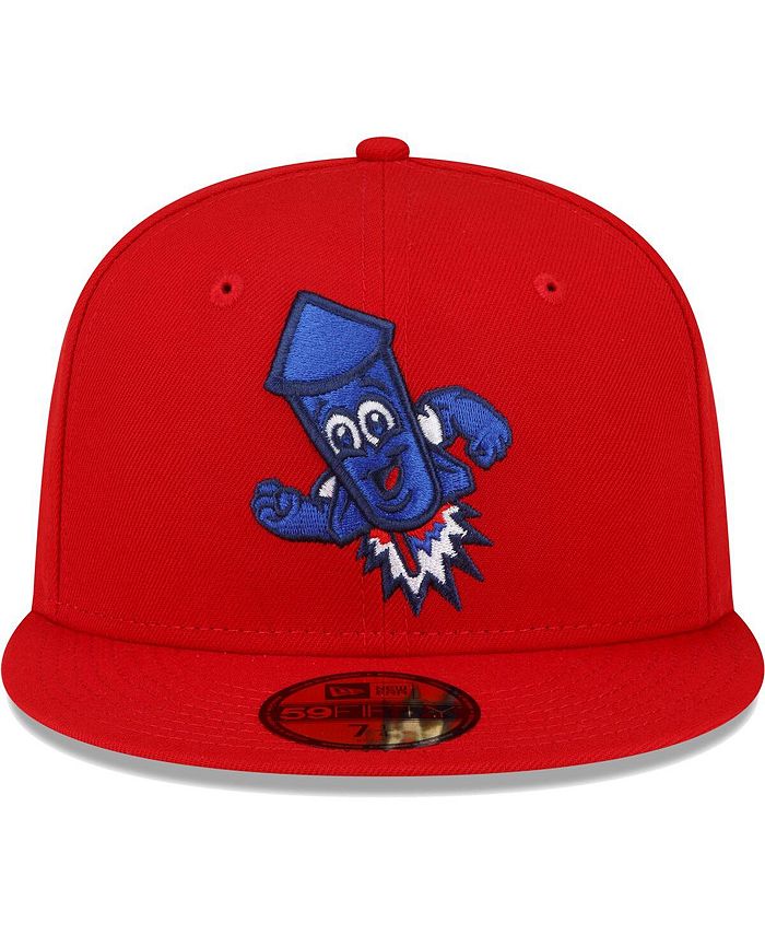 New Era Men's Red Worcester Red Sox Copa De La Diversion 59FIFTY Fitted ...