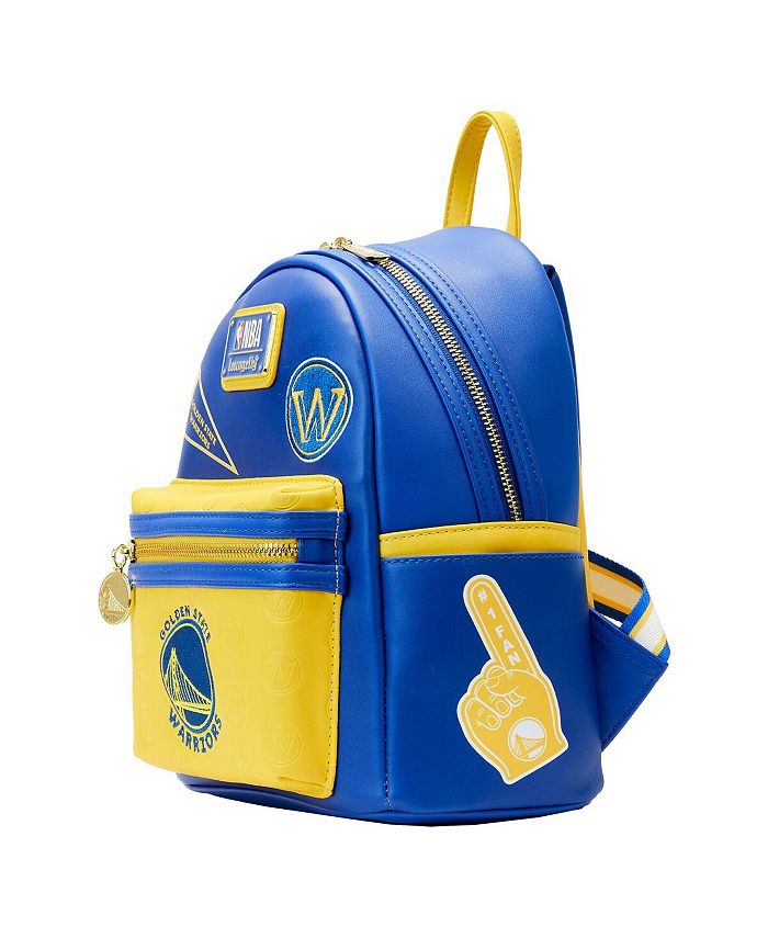 Loungefly Men's and Women's Golden State Warriors Patches Mini Backpack ...
